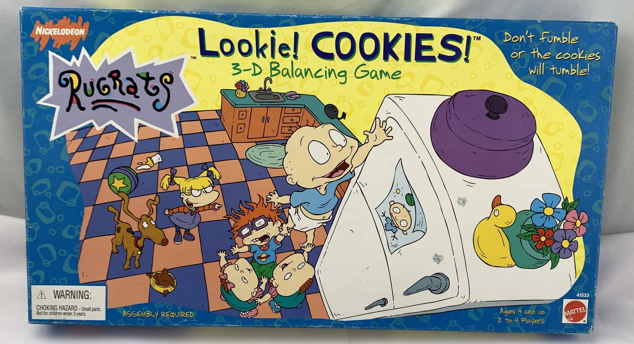Rugrats: Lookie! Cookies! 3-D Balancing Game - 1999 - Mattel - Great C ...