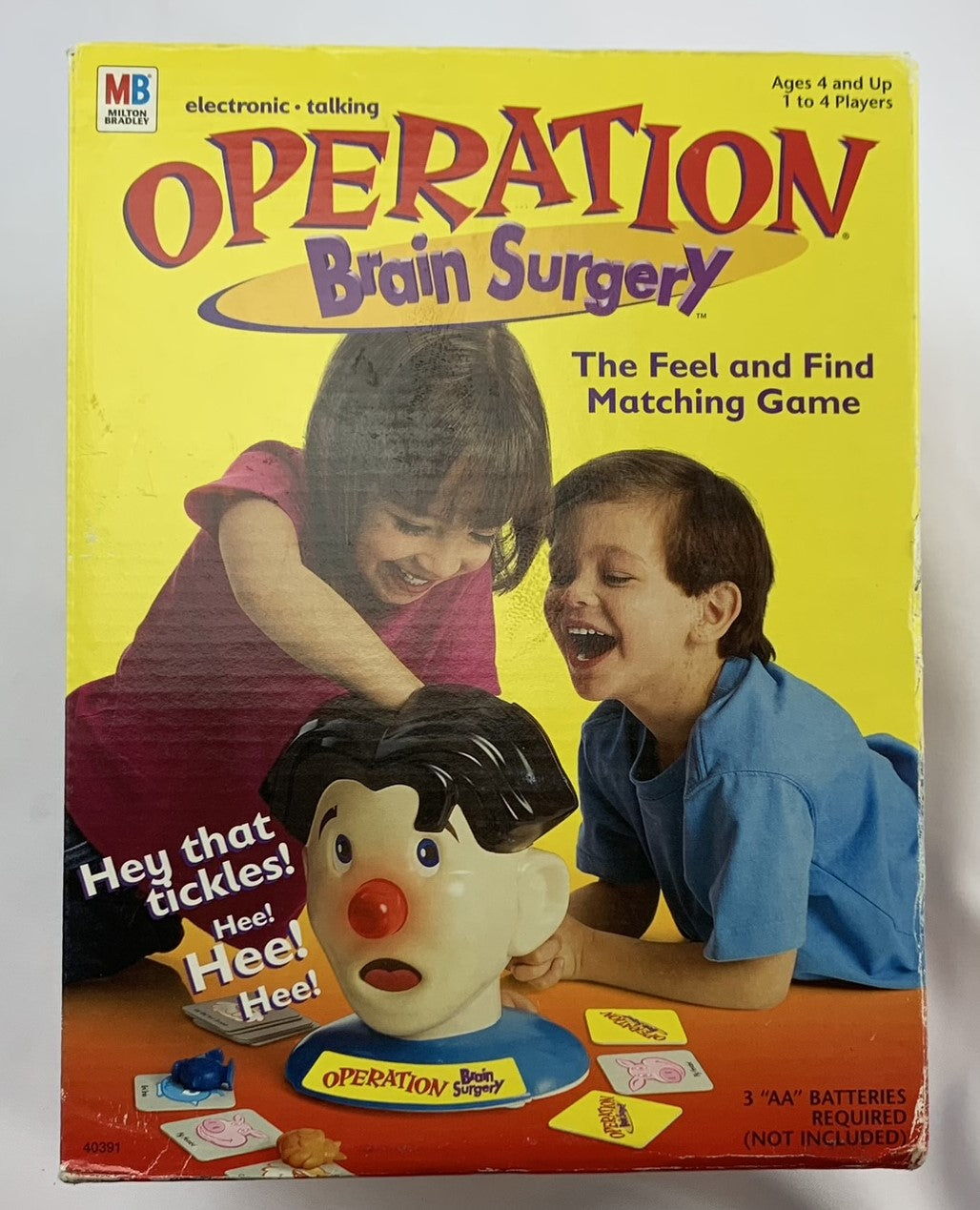 Operation Brain Surgery Game - 2001 - Milton Bradley - New/Sealed ...