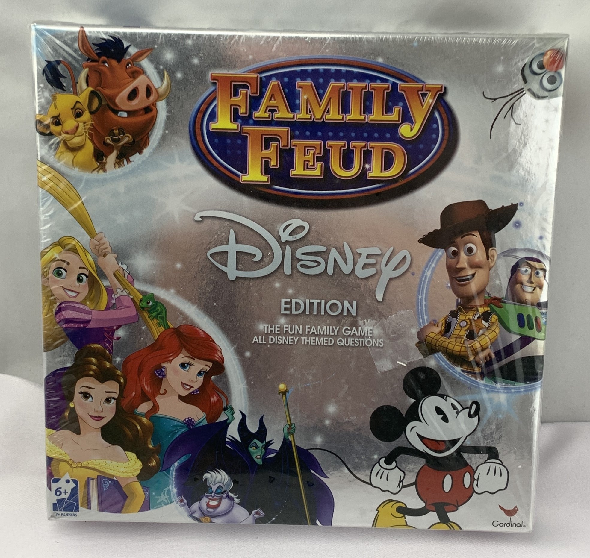 Disney Family Feud Game - 2016 - Cardinal - New/Sealed | Mandi's Attic Toys