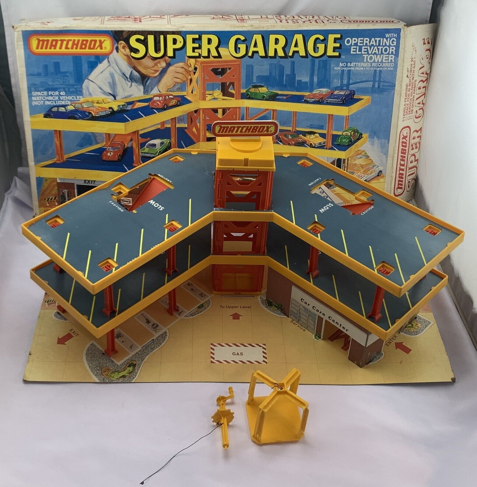 Matchbox Super Garage Set in Box - 1978 - Matchbox - Good Condition ...