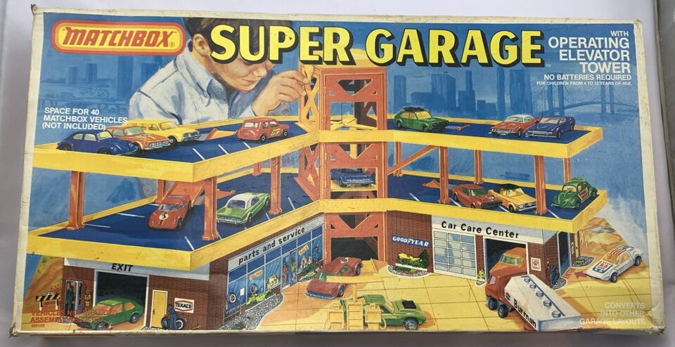 Matchbox Super Garage Set in Box - 1978 - Matchbox - Good Condition ...