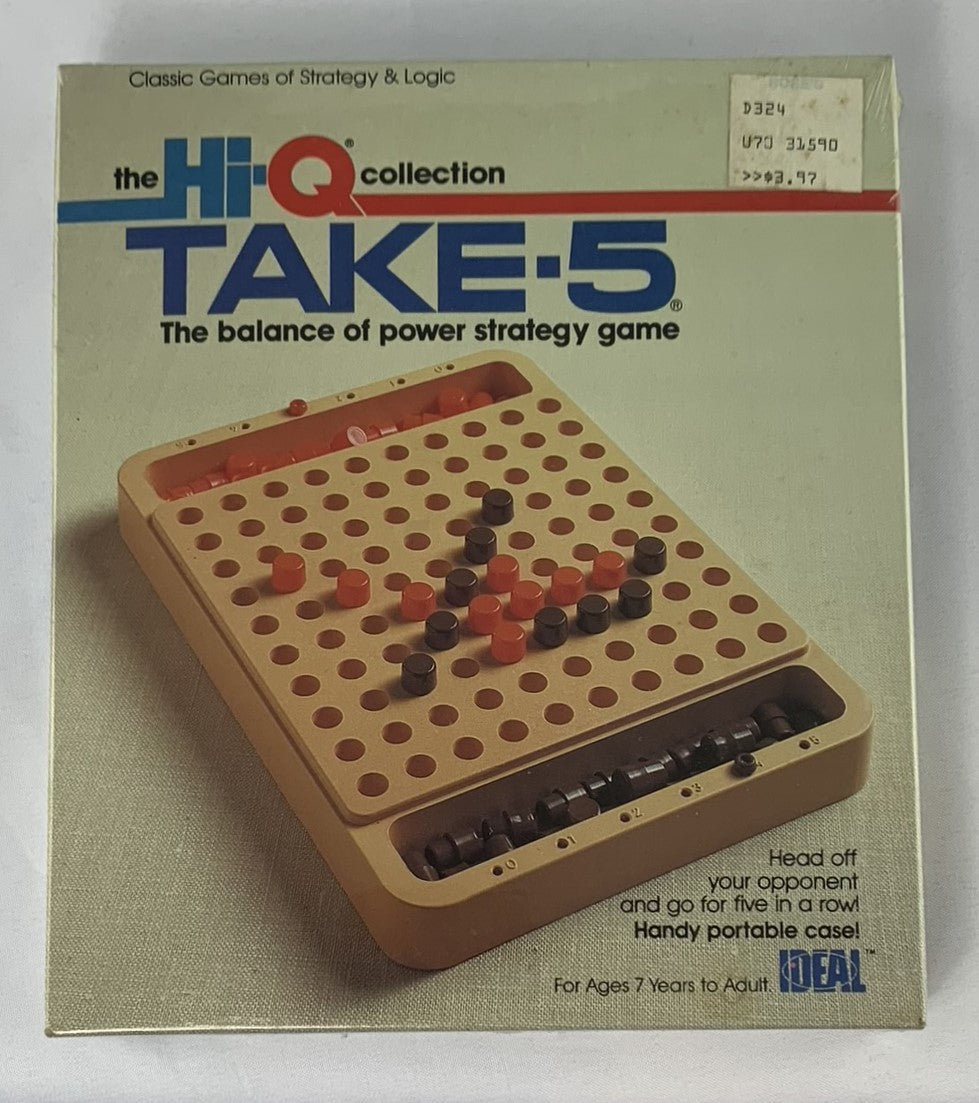 Hi Q Take 5 Game - 1984 - Ideal - New | Mandi's Attic Toys