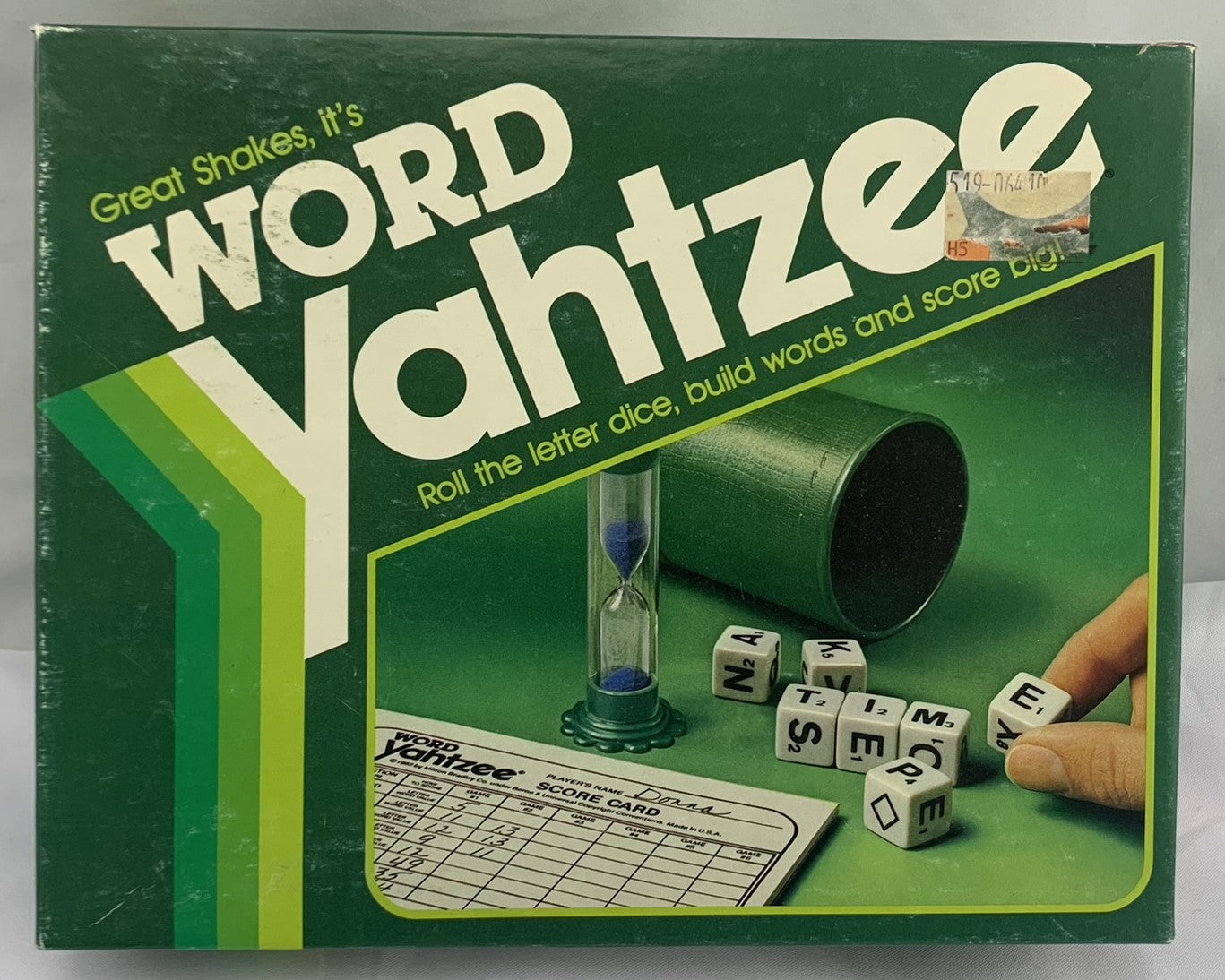 Word Yahtzee Game - 1982 - Milton Bradley - Good Condition | Mandi's ...