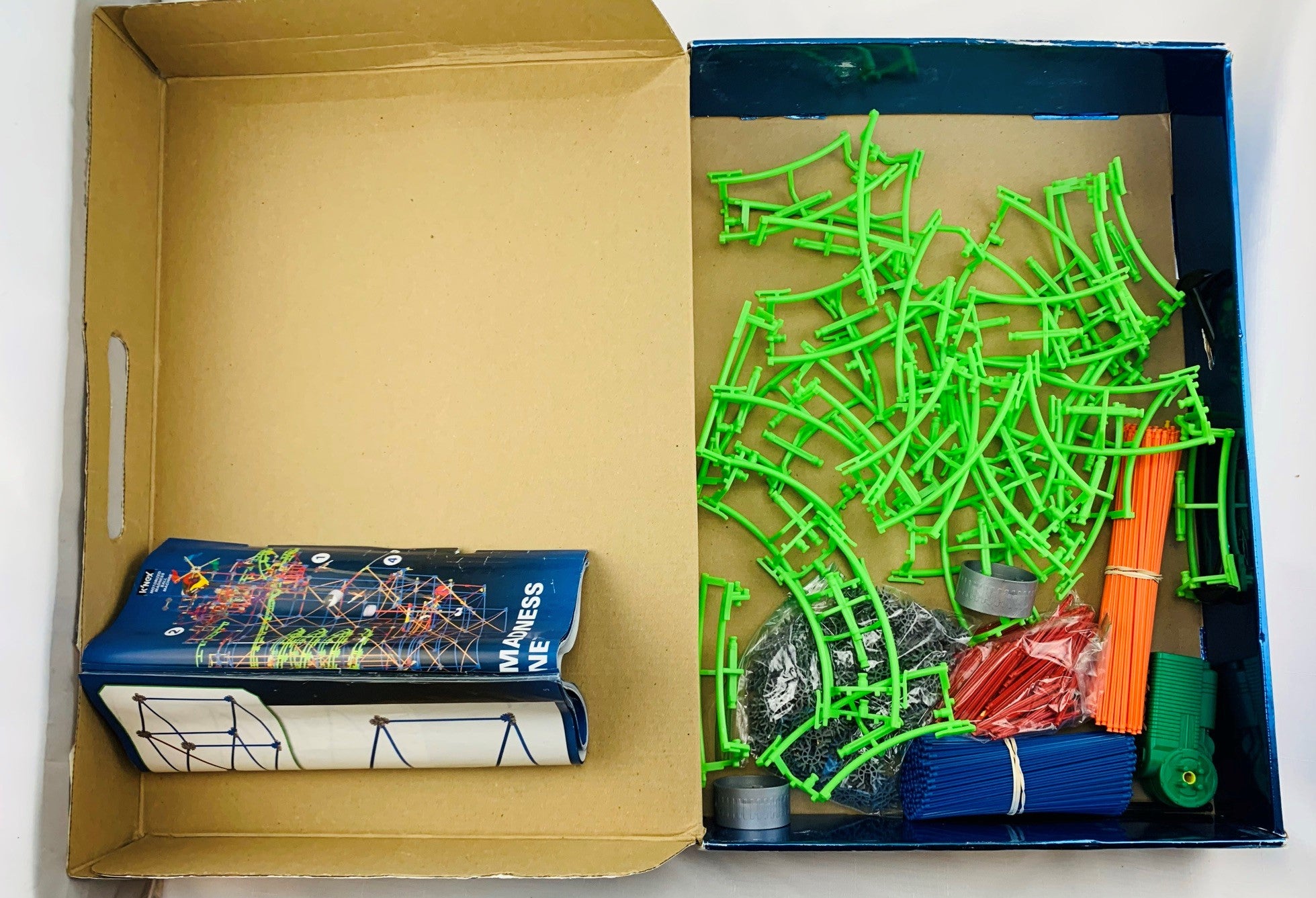 K'Nex Motorized Madness Ball Machine - Complete - Very Good Condition ...