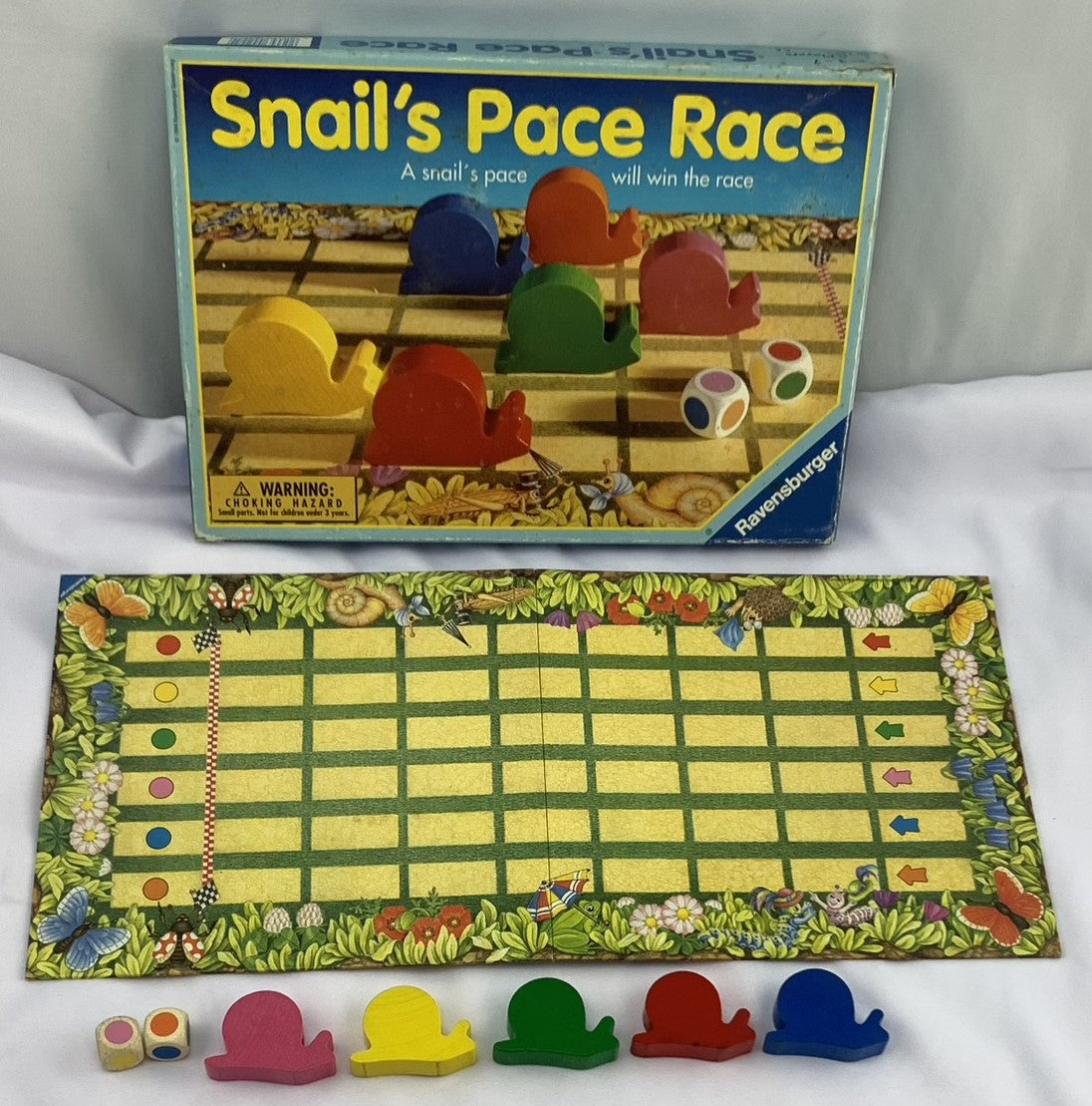 Snails Pace Race Game - 1994 - Ravensburger - Good Condition | Mandi's ...