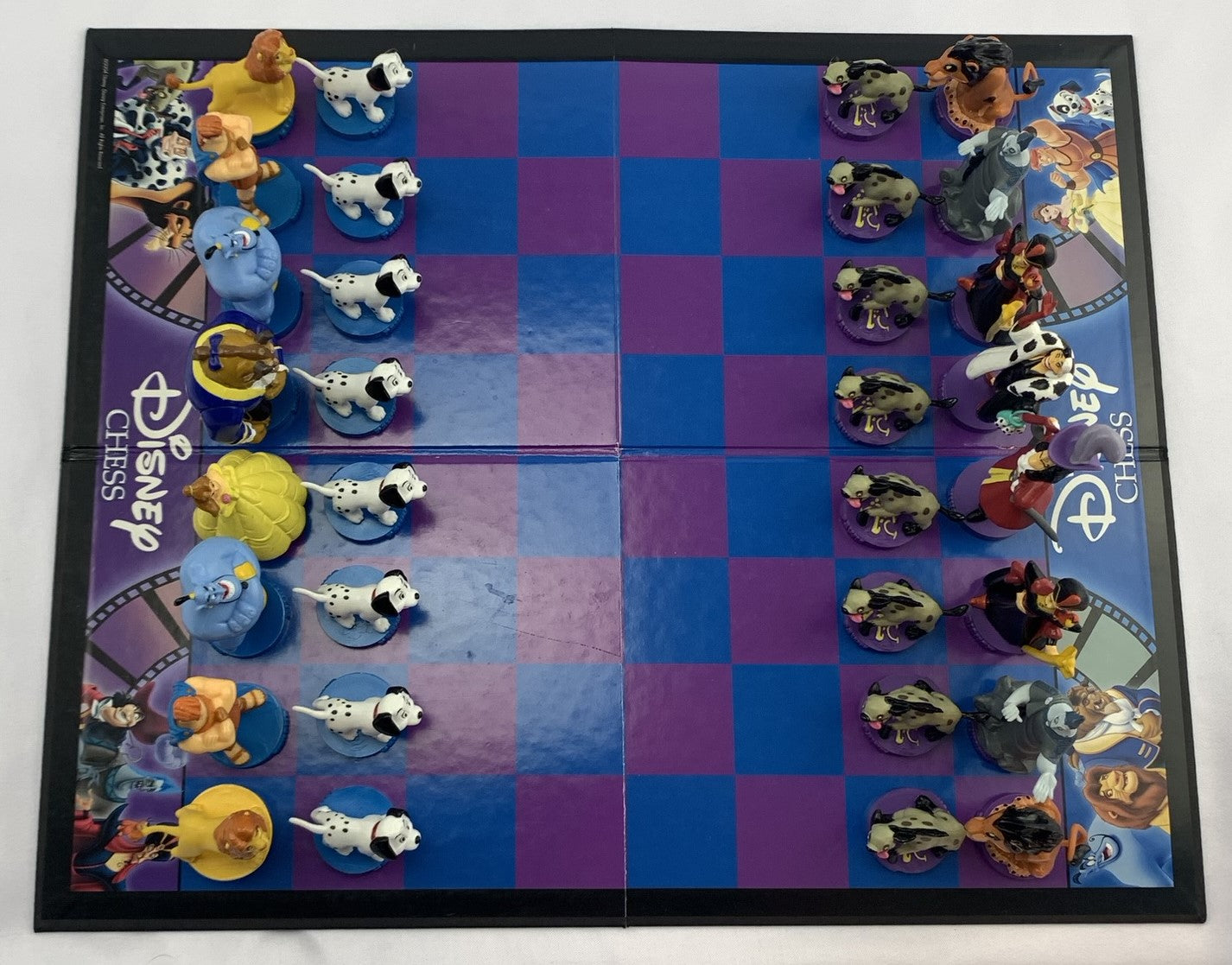 Disney Chess Set Heroes and Villains - 2004 - Hasbro - Great Condition ...