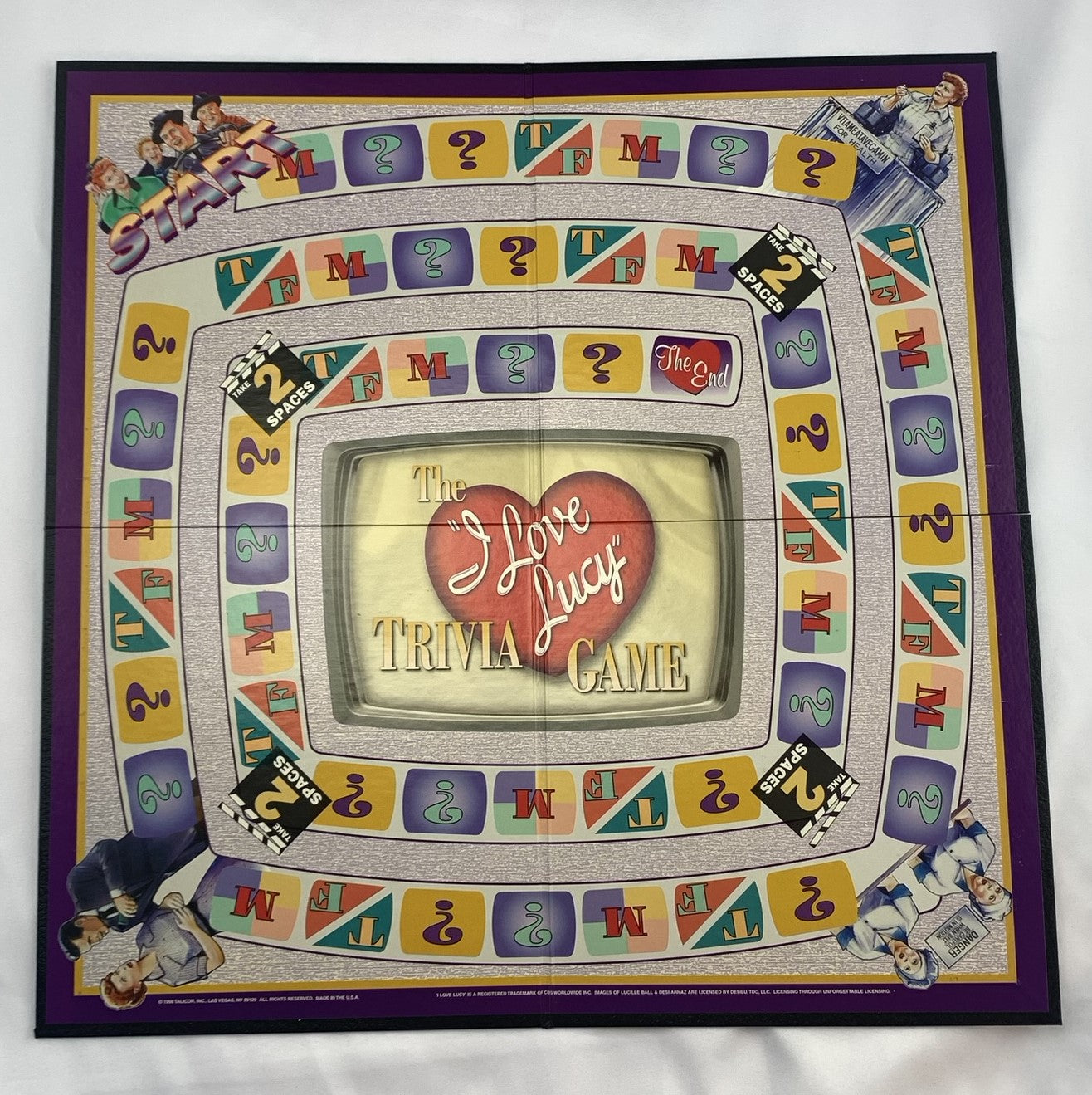 I Love Lucy Trivia Game - 1998 - Talicor - Good Condition | Mandi's ...
