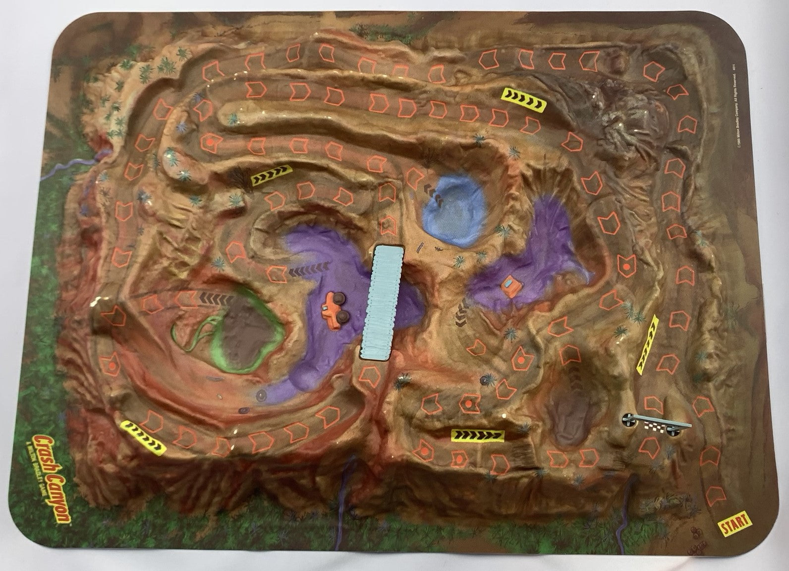 Crash Canyon Game - 1989 - Milton Bradley - Great Condition | Mandi's ...