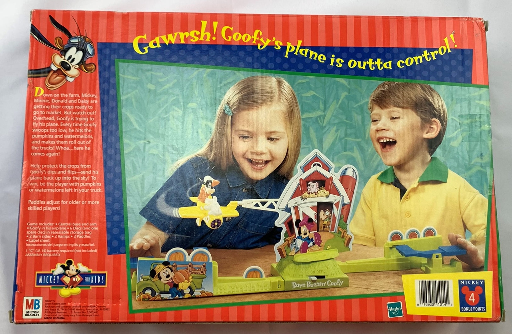 Barn Buzzin' Goofy Loopin' Louie Game - 1999 - Milton Bradley - New ...