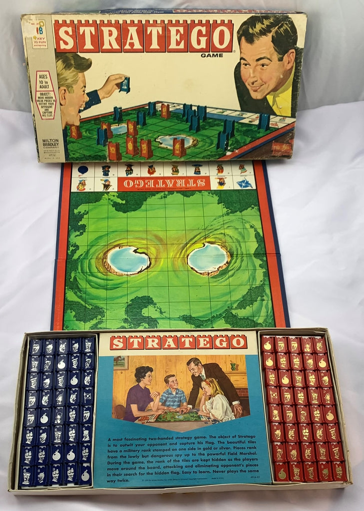Stratego Game - 1961 - Milton Bradley - Good Condition | Mandi's Attic Toys