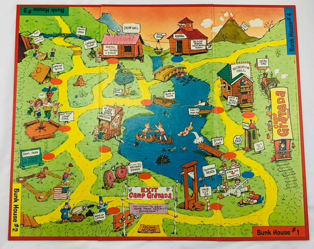 Camp Granada - 1965 - Milton Bradley - Great Condition | Mandi's Attic Toys