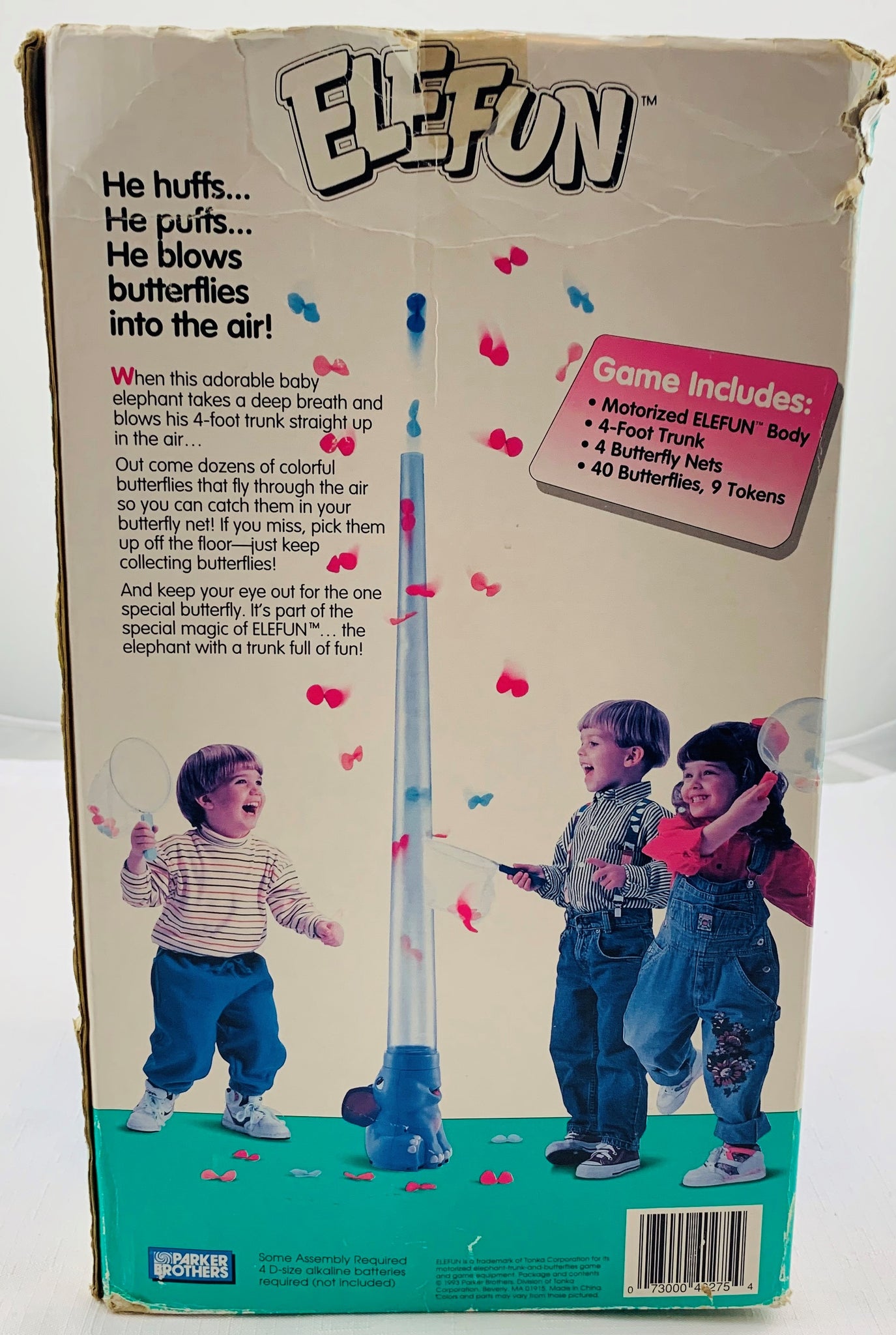 Elefun Game - 1993 - Parker Brothers - Great Condition | Mandi's Attic Toys