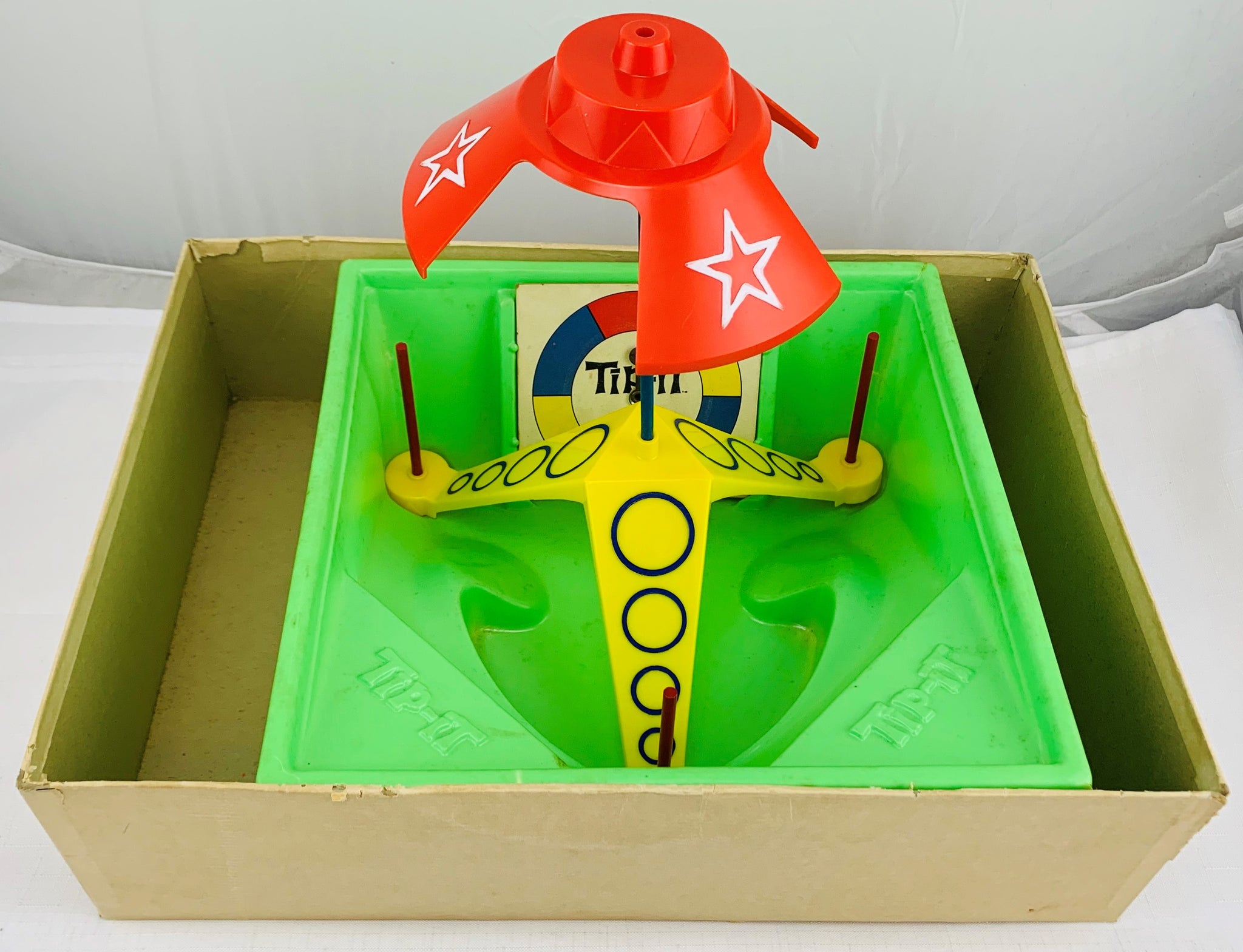 Tip-It Game - 1965 - Ideal - Good Condition | Mandi's Attic Toys