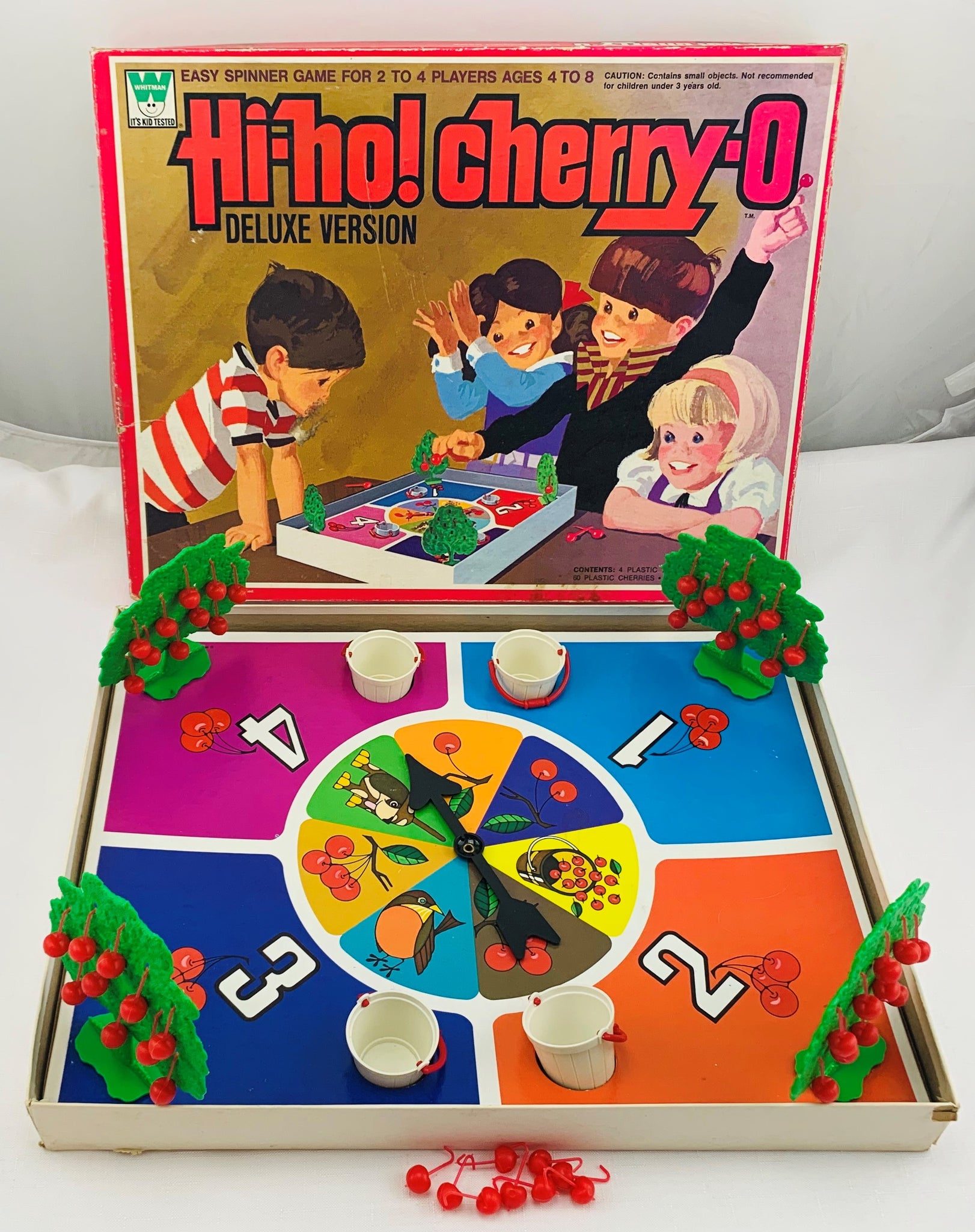 Hi Ho Cherry O Deluxe Game - 1960 - Whitman - Great Condition | Mandi's ...