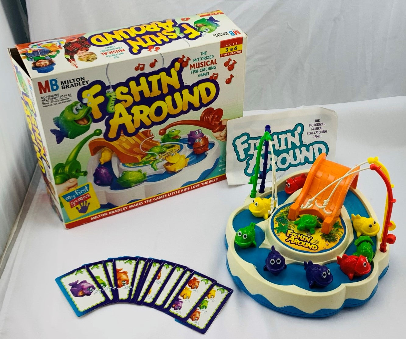 Fishin' Around Game - 1996 - Milton Bradley - Great Condition | Mandi's ...