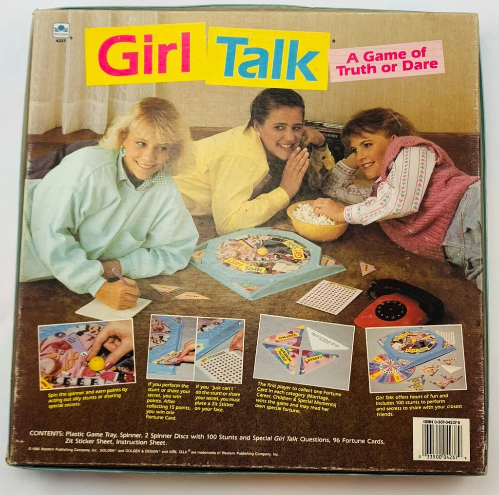 Girl Talk Game - 1988 - Golden - Great Condition | Mandi's Attic Toys