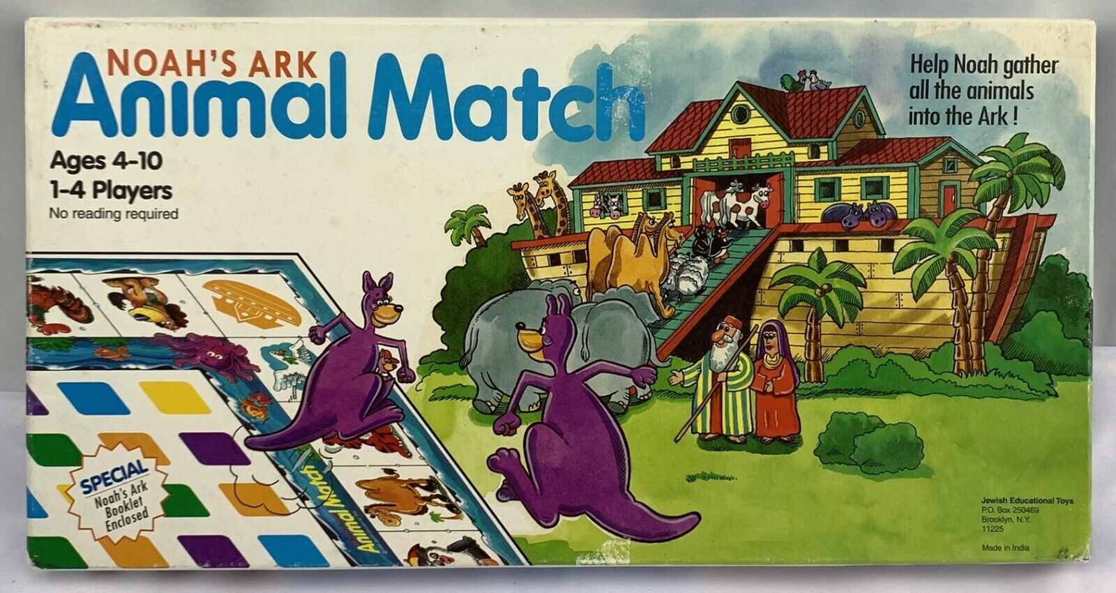 Noah's Ark Animal Match Game - 1990 - Great Condition | Mandi's Attic Toys