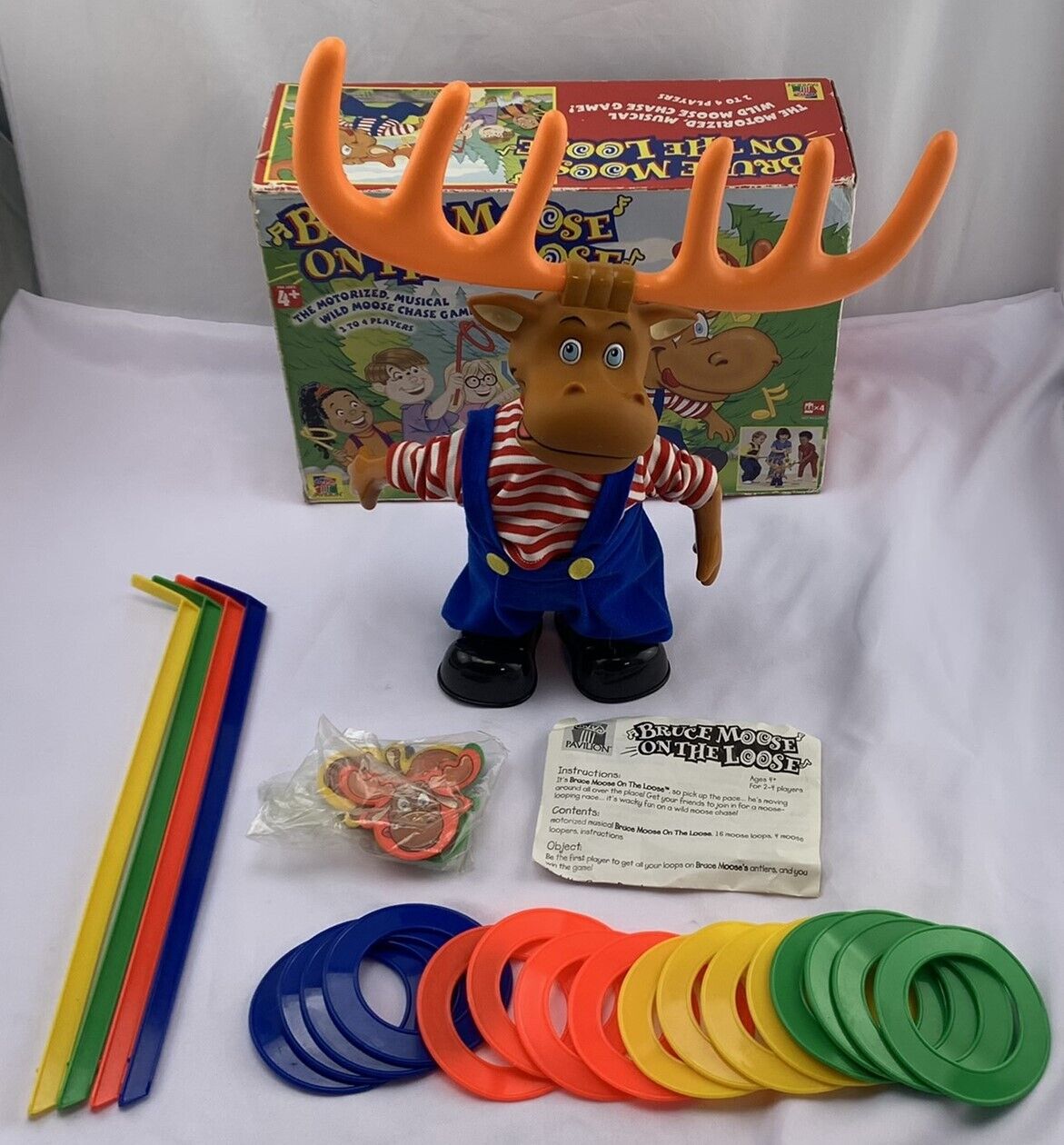 Bruce Moose on the Loose Game - 1998 - Pavillion - Great Condition ...